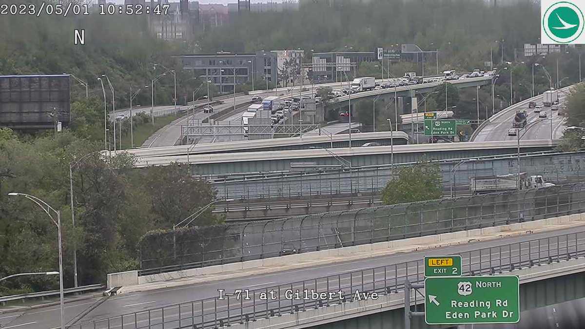 Lane blocking crash on I-71 has been cleared