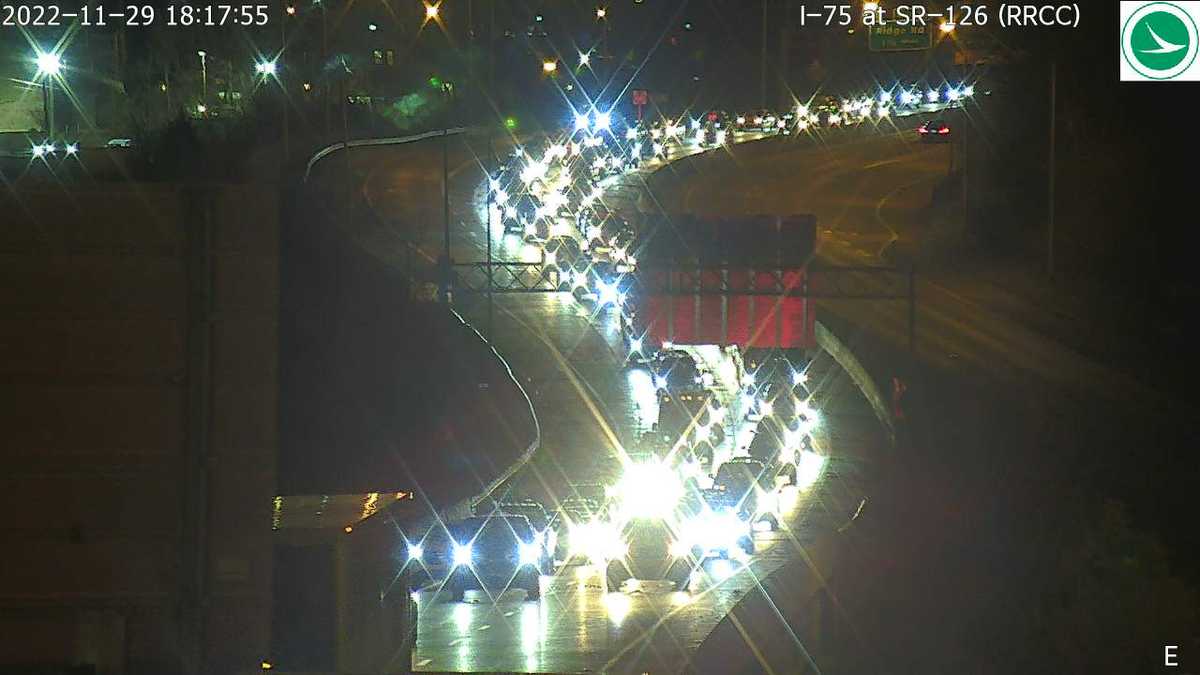 Crash blocking a lane, causing delays on Ronald Reagan Highway Crash blocking a lane, causing delays on Ronald Reagan Highway