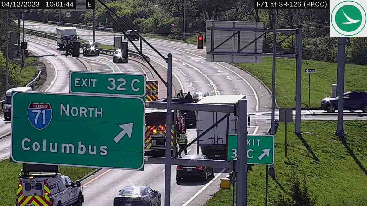 The lane blocking crash on Ronald Reagan Highway has cleared