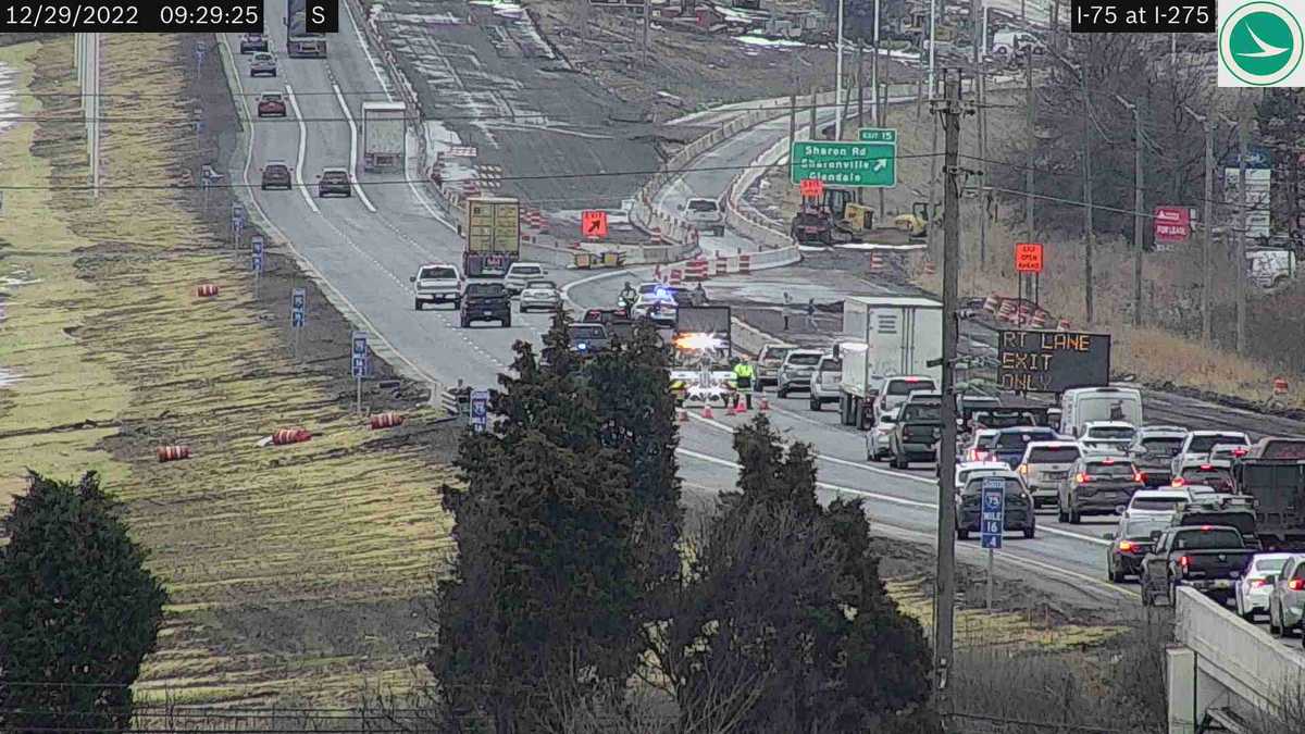 Multiple interstate crashes causing traffic delays across Cincinnati