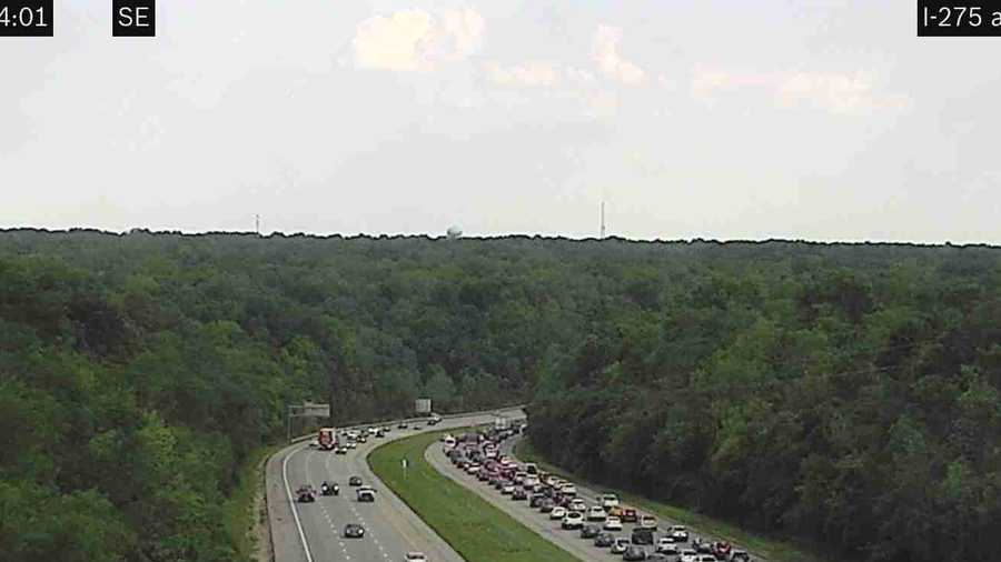 Crash cleared on south I-275 in Milford, lanes reopen