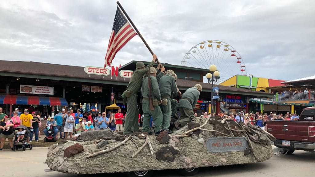 Veterans' Day Parade at the Iowa State Fair
