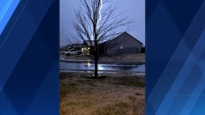 Storm damage and hail across Northwest Arkansas and the River Valley