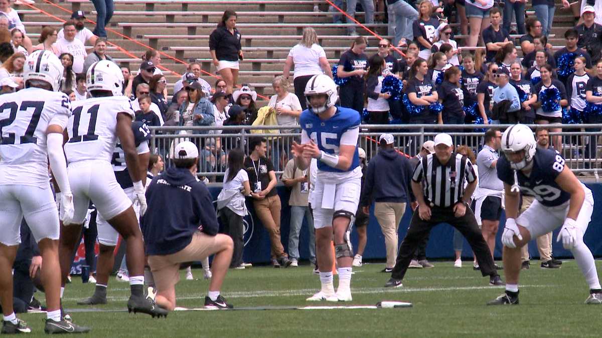 Penn State closes spring practice with Blue-White Game