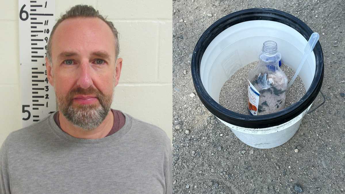 Maine DEA accuses Kennebunk man of making meth in 'one-pot' labs
