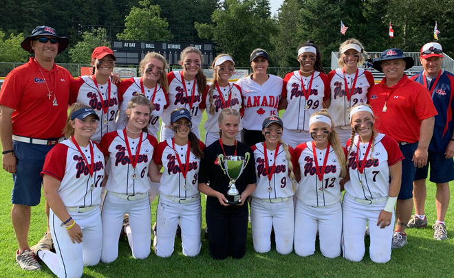 Oh Canada! Local softball standouts help lead squad to Canada Cup ...
