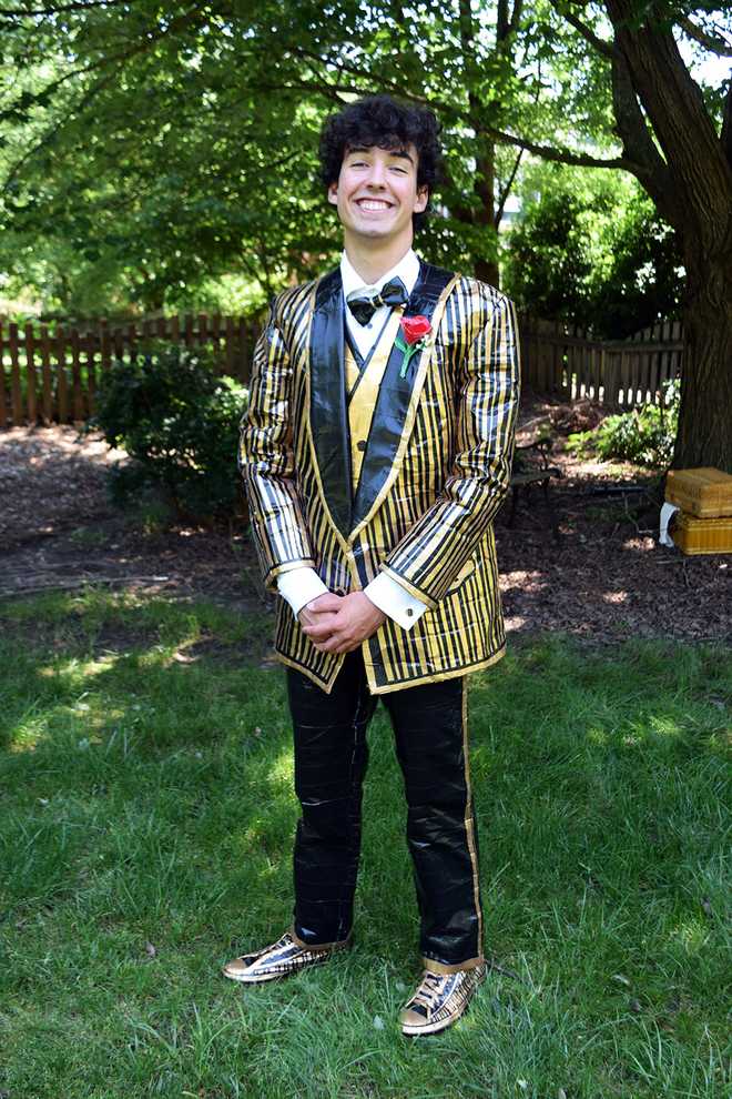 Greenville County teen's duct tape tuxedo could land him $10,000 ...