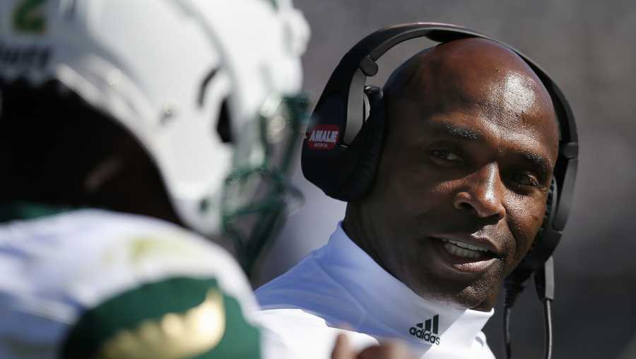 USF fires coach Charlie Strong after 3-season slide