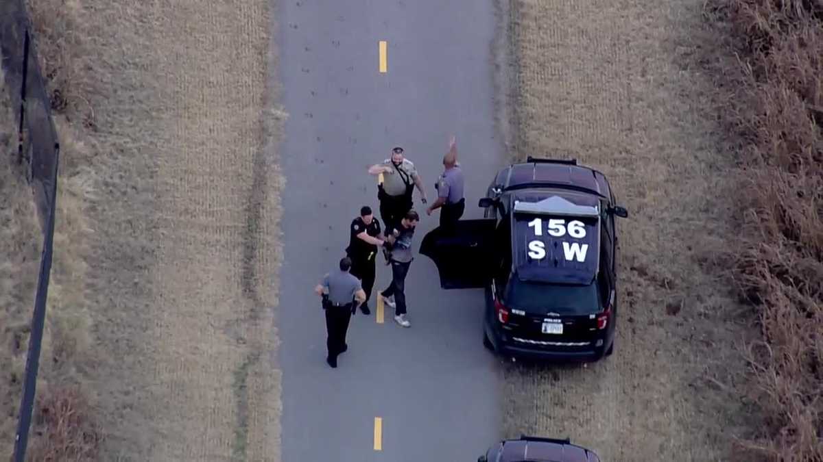 Man taken into custody after leading officers on chase in Yukon
