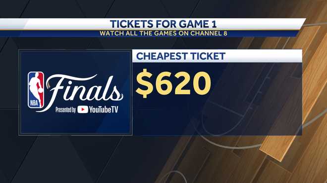 Going to Game 1 of the NBA Finals could cost you a lot of money