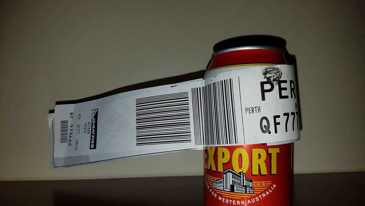 Man successfully checks single can of beer on flight, gains internet fame