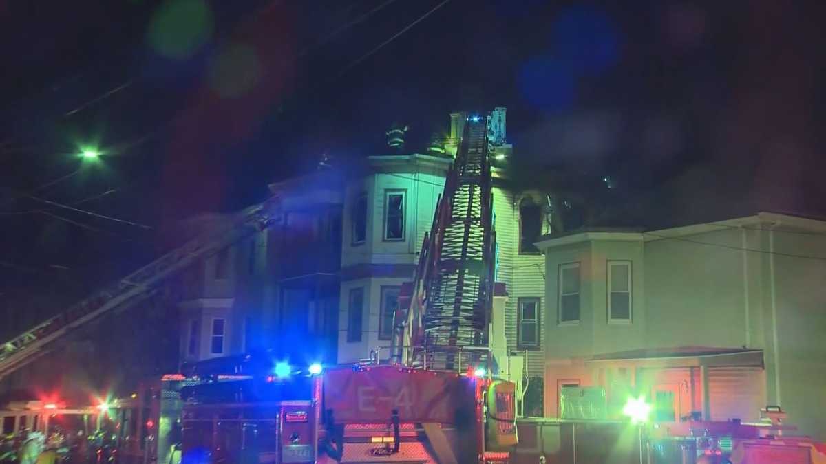 10 displaced after fire rips through Chelsea triple-decker