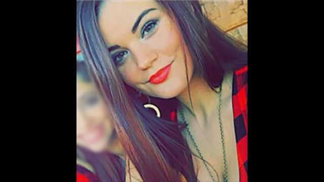 Balloon release for young murder victim