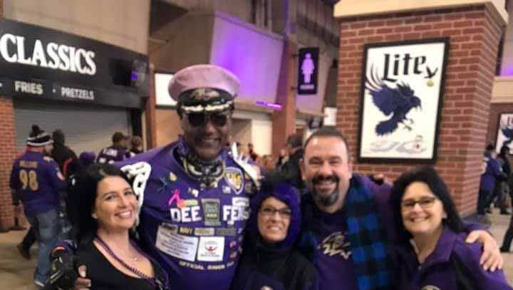 Ravens Flock remembers Captain Dee-Fense | Fan photos