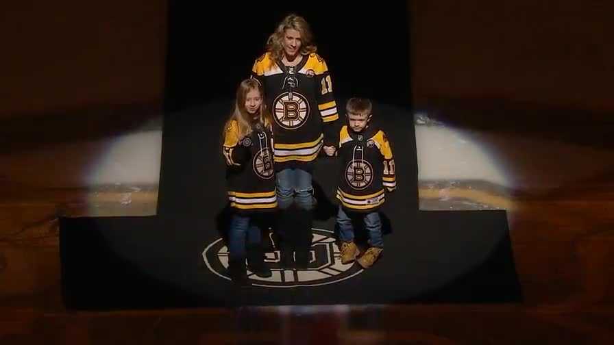 Bruins honor fallen Weymouth police Sgt. Michael Chesna on First ...
