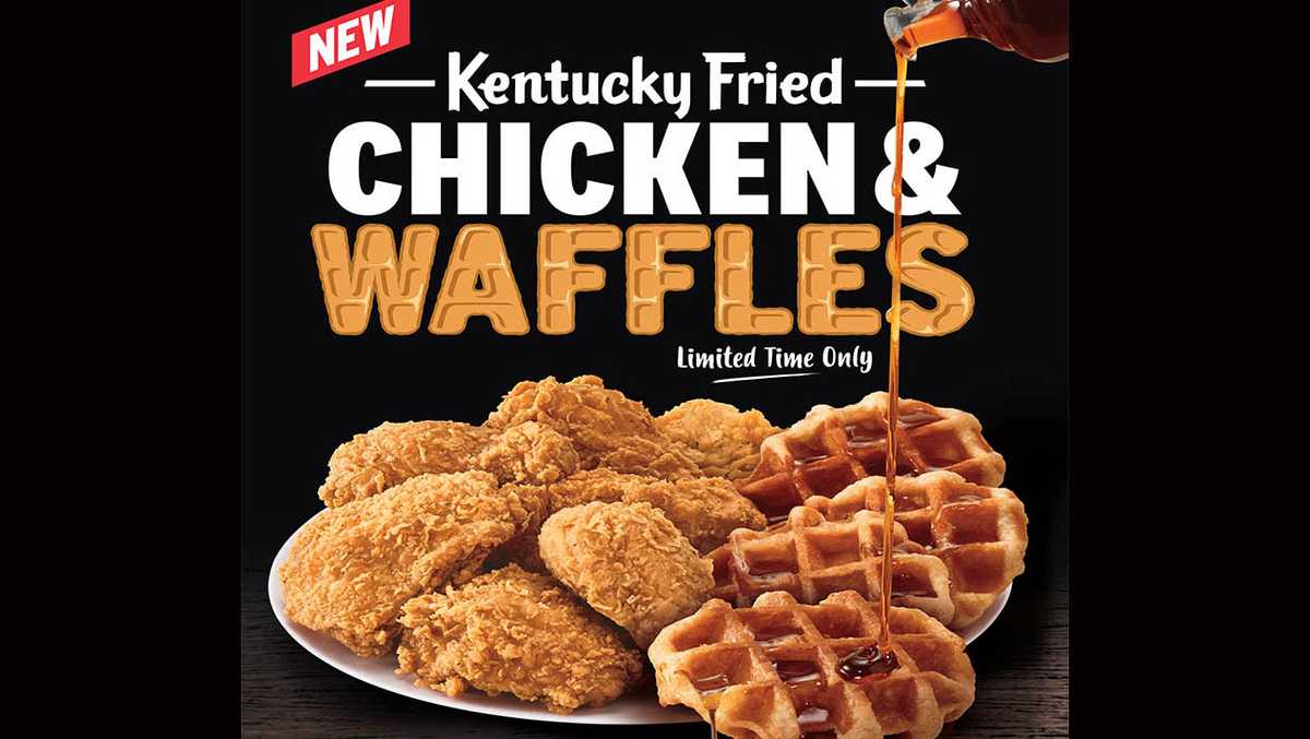 Greenville to test market chicken and waffles for KFC