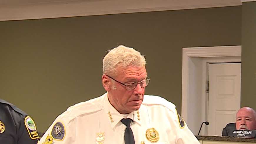 Springville police chief honored as new administration prepares for change