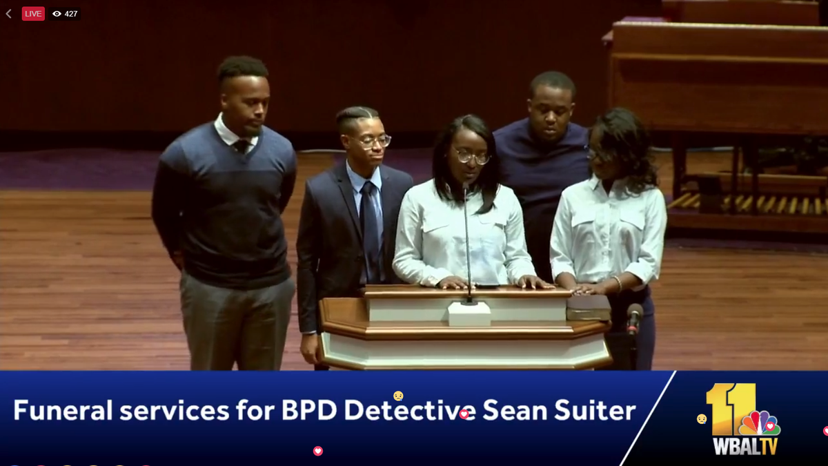 PHOTOS: Baltimore police Detective Sean Suiter's funeral