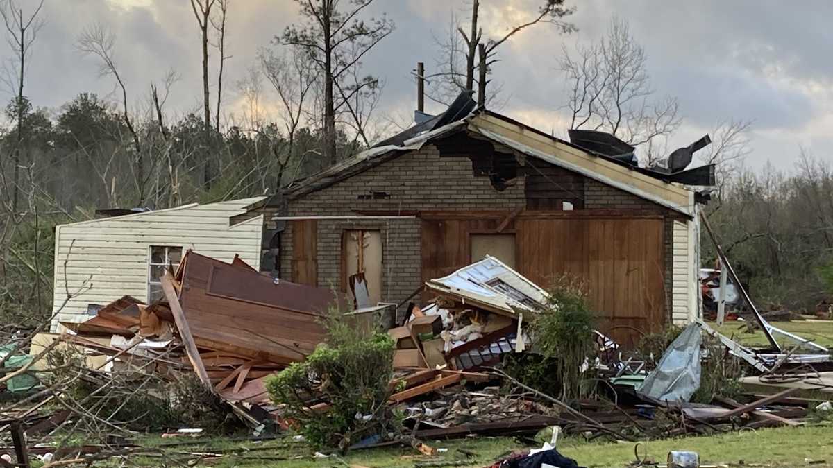 PHOTOS: Destruction across Alabama after tornado outbreak
