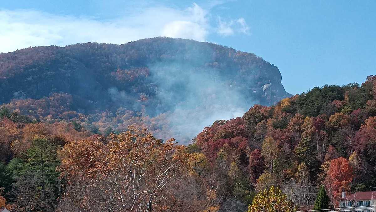 NC: Wild fire reported at Chimney Rock State Park