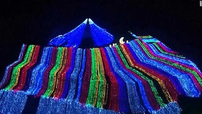 China creates 'fantasy world' with 18 million lights