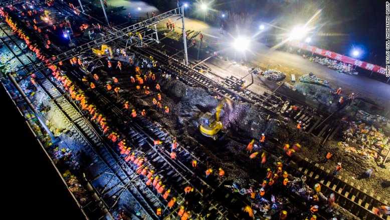 Railway project built in less than 9 hours