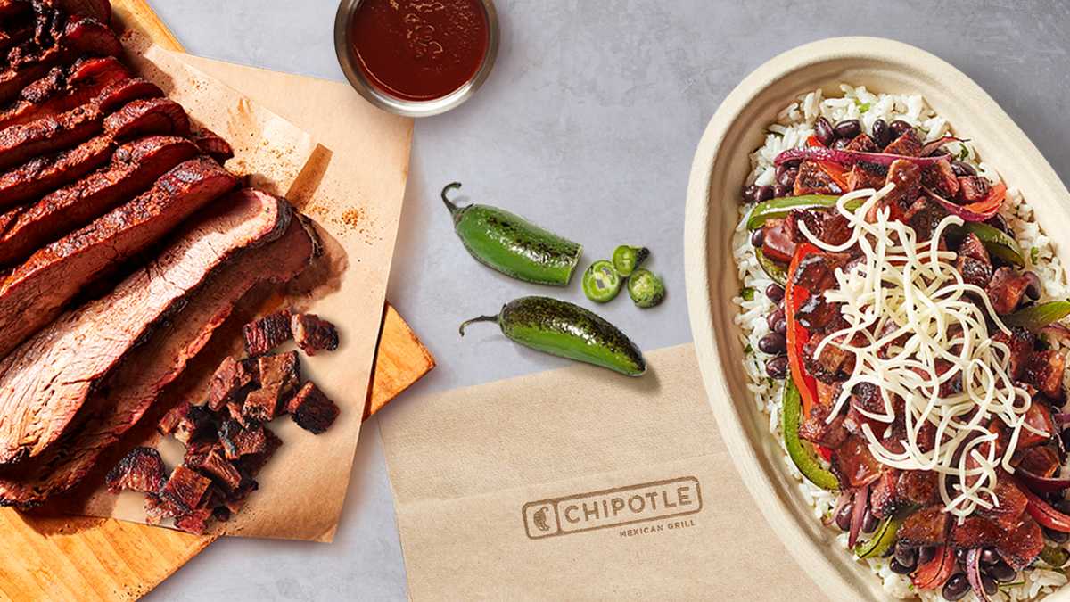 Chipotle is adding smoked brisket to its menu