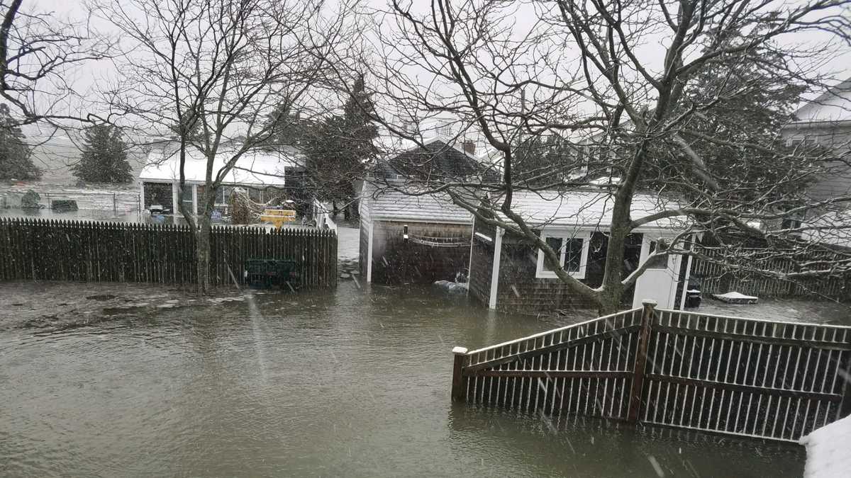 WCVB viewers share severe Bomb Cyclone flooding pics on u local