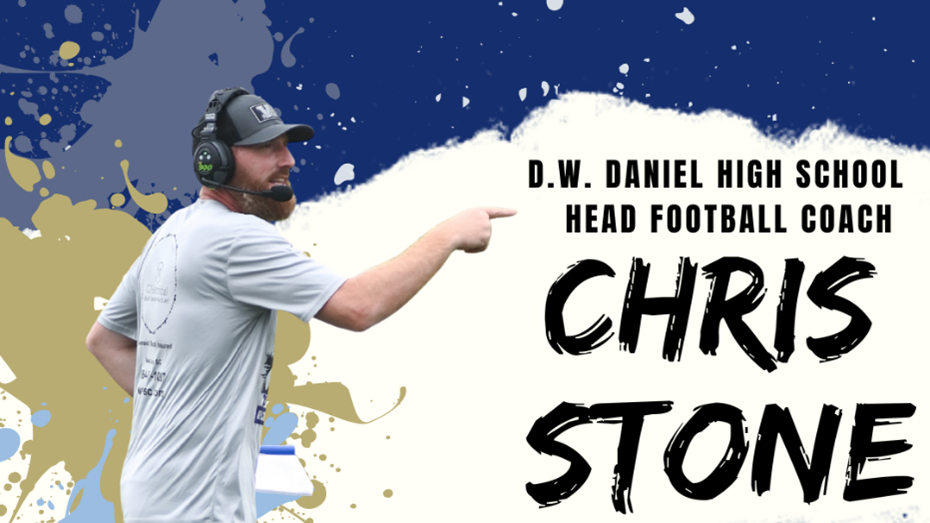 Chris Stone hired as new head football coach at Daniel High School