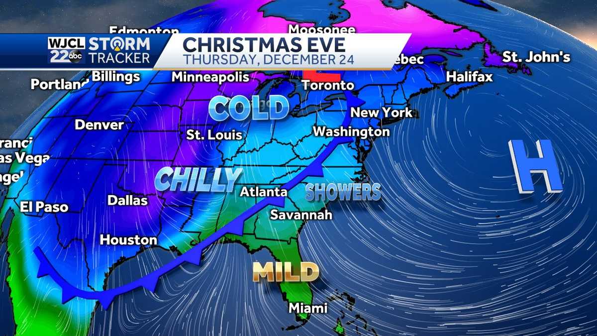 Umbrella ready for Sunday plus at look at the Christmas forecast
