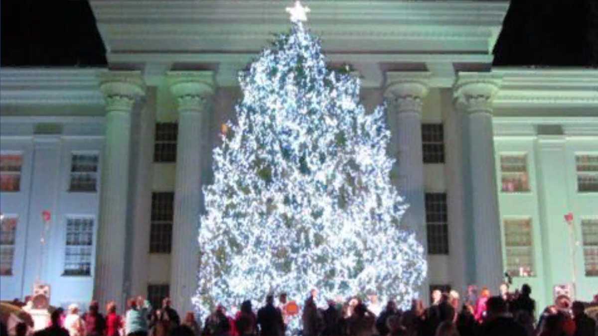 Lighting ceremony for state Christmas tree Friday