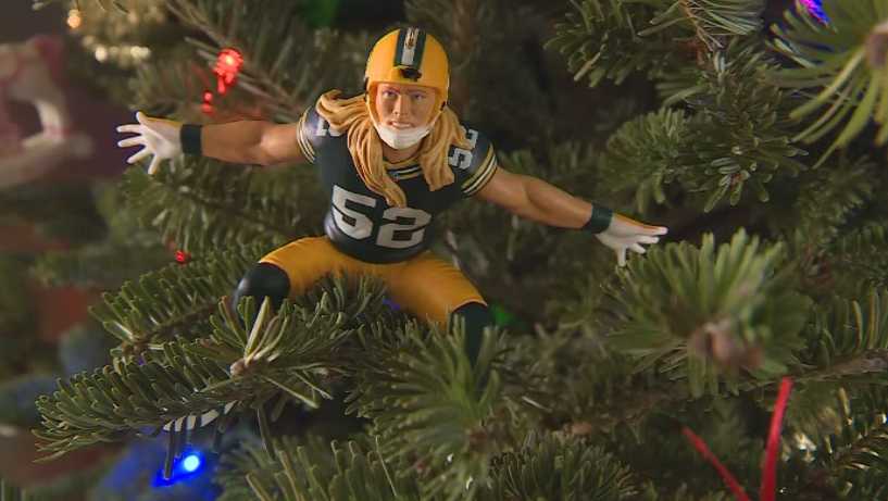 Football fans credit team's good fortune to Christmas trees