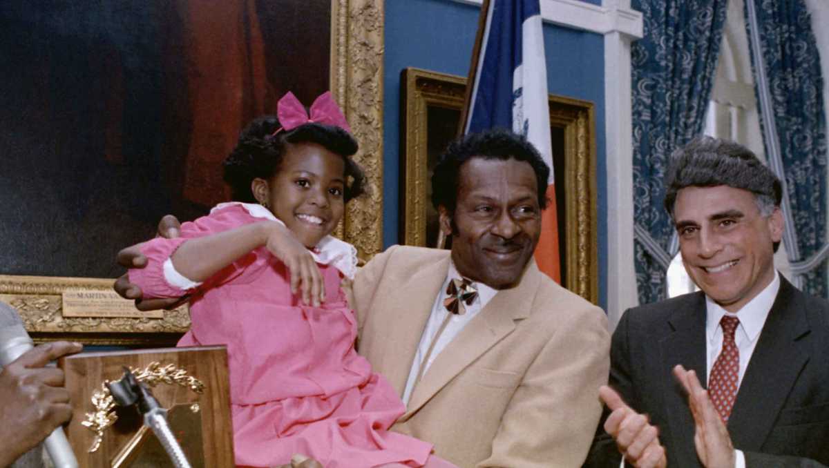 Chuck Berry through the years