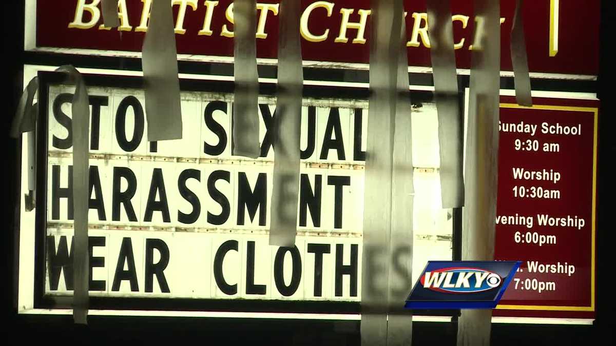 Controversial church sign removed; residents still upset