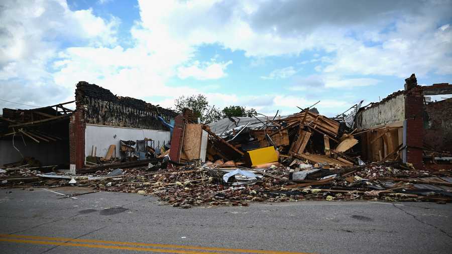 GALLERY: Sulphur tornado leaves destruction in its path