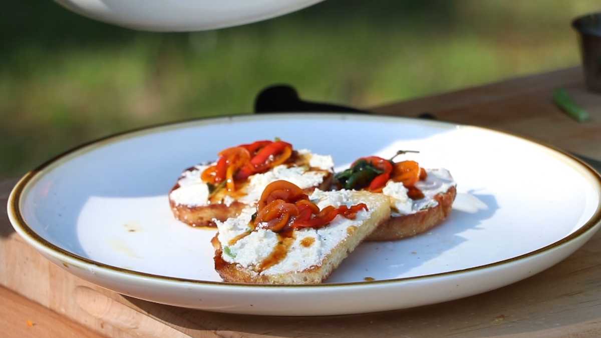 Chef Rino Roma cooks up cicada bruschetta: It's what's for dinner
