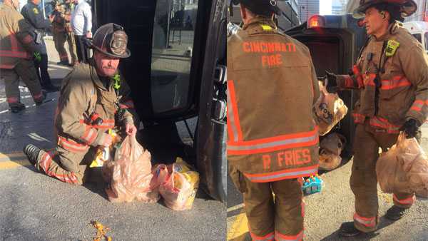 Cincinnati firefighters rescue individuals involved in crash, help ...