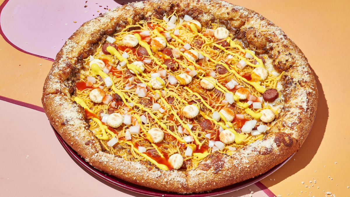 'Cincy Pizza' topped with Skyline Chili arrives in the Queen City for a ...