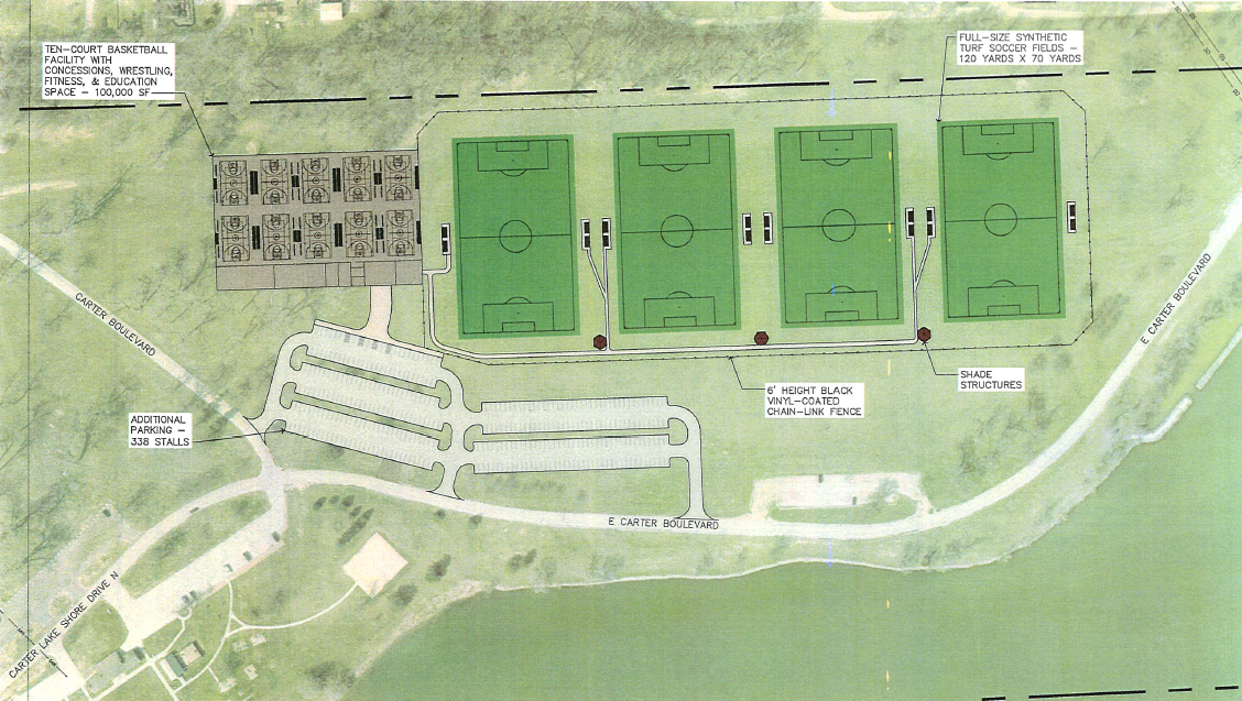 Omaha community center, sports complex planned near Eppley Airfield