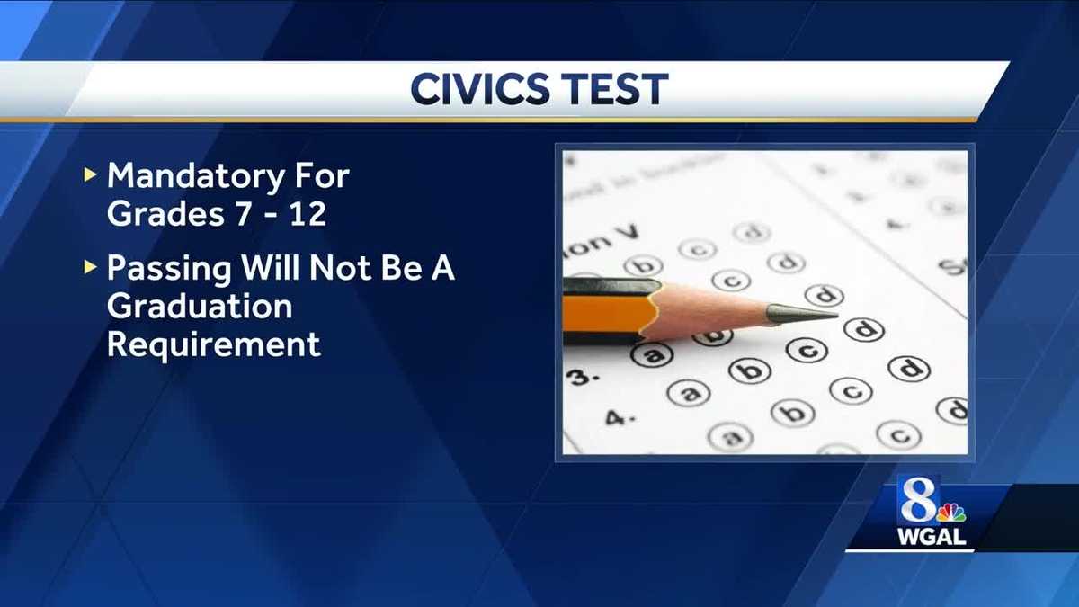 Governor expected to sign bill requiring students to take civics test
