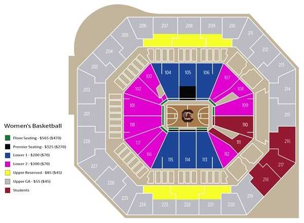 South Carolina women's basketball changes ticket prices for upcoming season