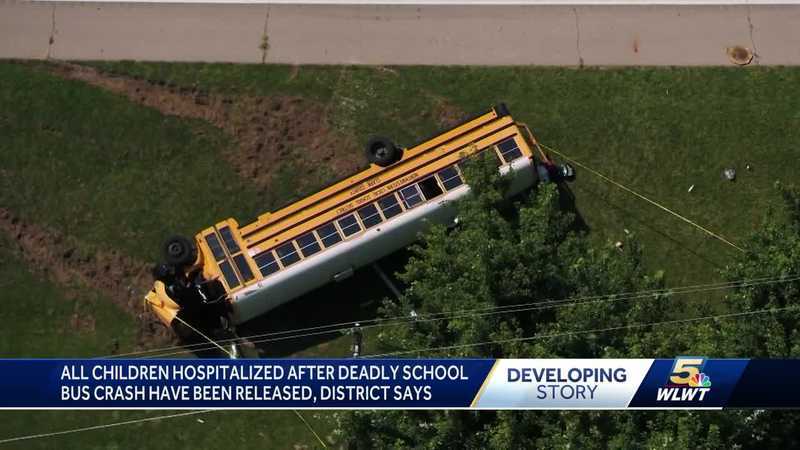 All children hospitalized after deadly school bus crash in Clark County ...