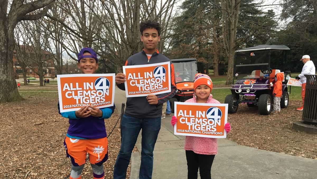 PICTURES: Clemson national championship parade celebration