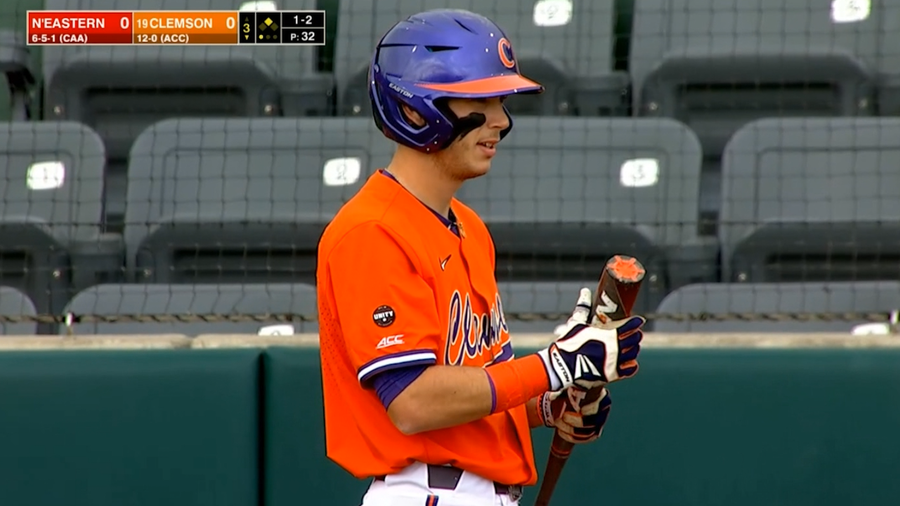 No. 18 Clemson baseball team takes opener over Northeastern, 9-6