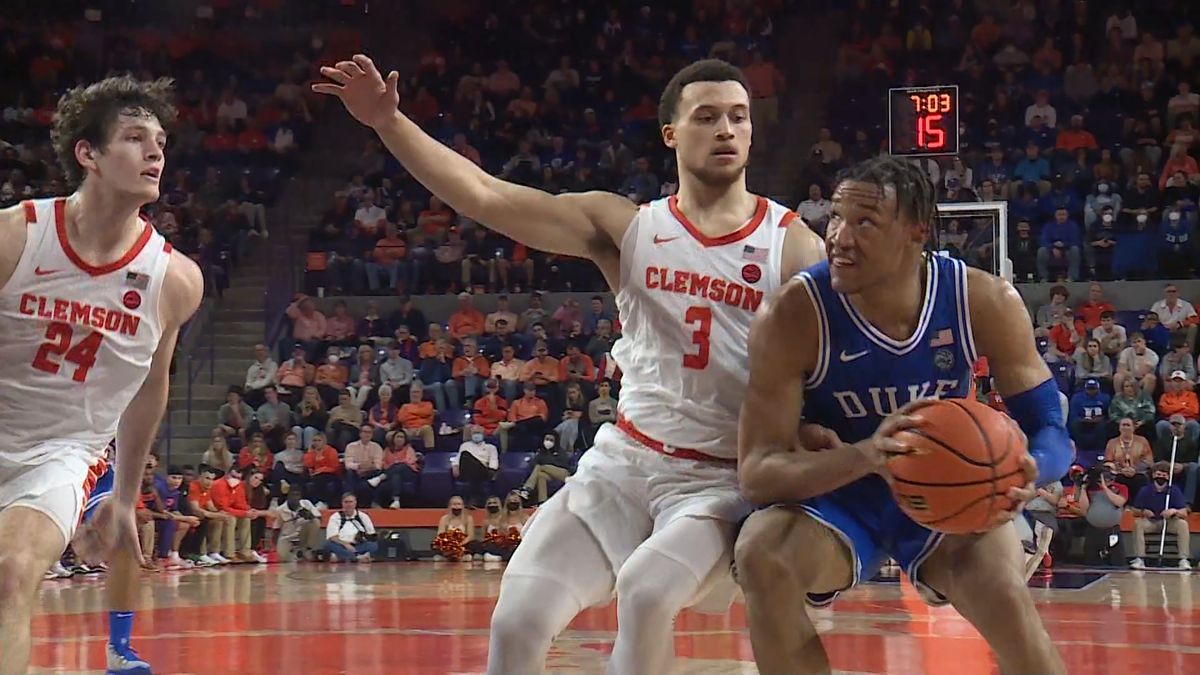Clemson falls to No. 7/6 Duke 82-64