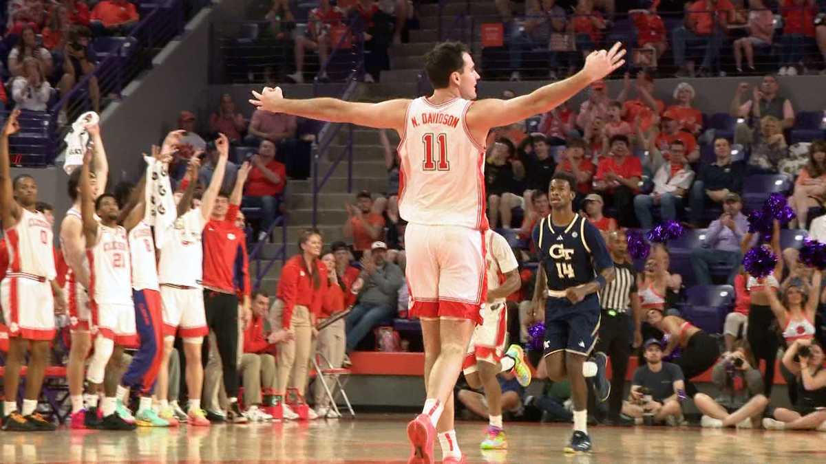 Clemson rallies to beat Georgia Tech on Senior Day