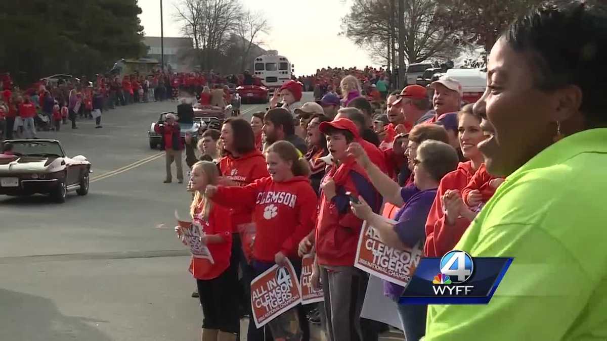 PICTURES: Clemson Tigers parade and victory celebration