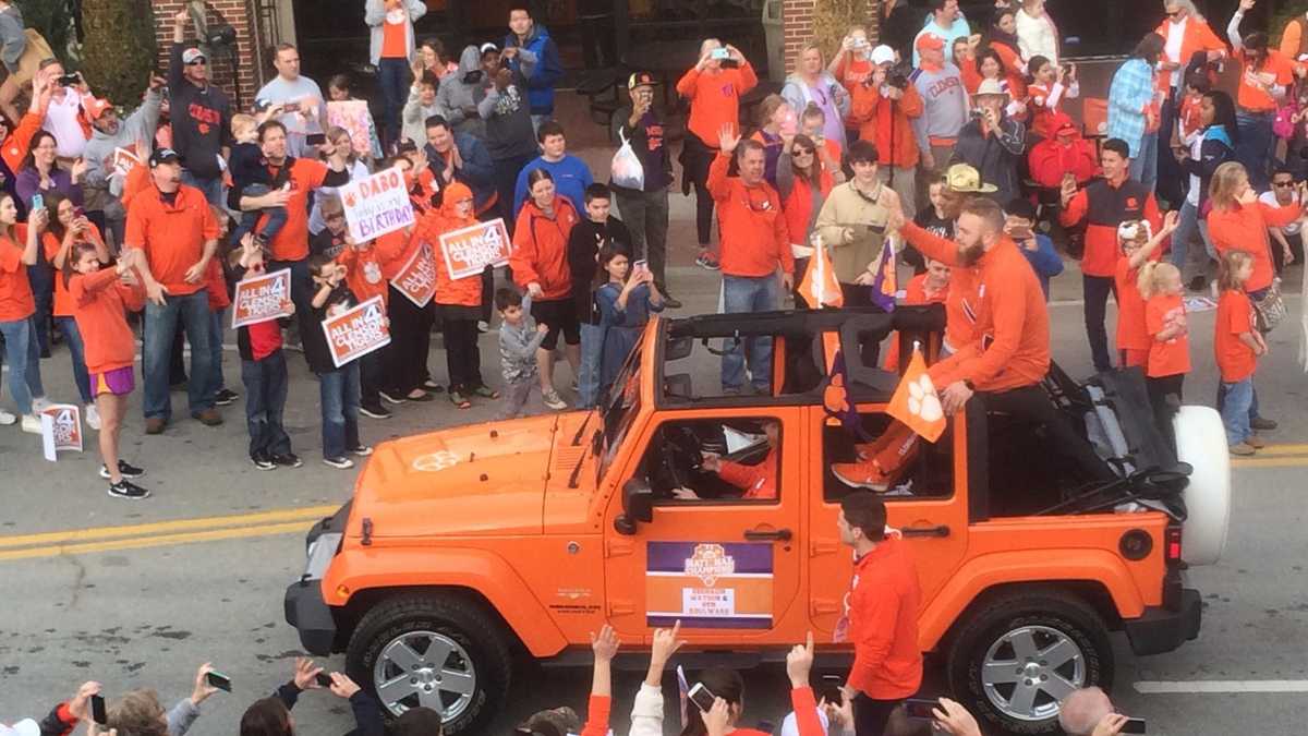 PICTURES: Clemson Tigers parade and victory celebration