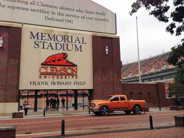 Self-proclaimed Clemson 'superfan' creates Tigermobiles from trucks to ...