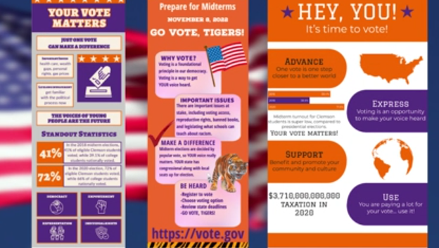 College students create infographics to educate students ahead of ...